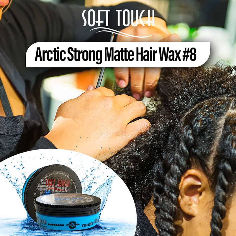 Soft Touch Arctic Strong Matte 8 Hair Wax | Soft Touch | H
