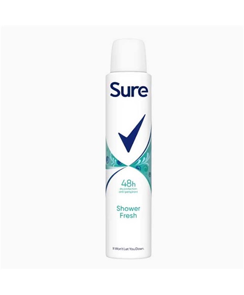 Sure Shower Fresh 48H Anti Perspirant Spray | Sure | Unile