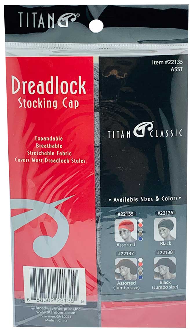 Titan Classic Dreadlock Stocking Cap 22135 | TitanDonna