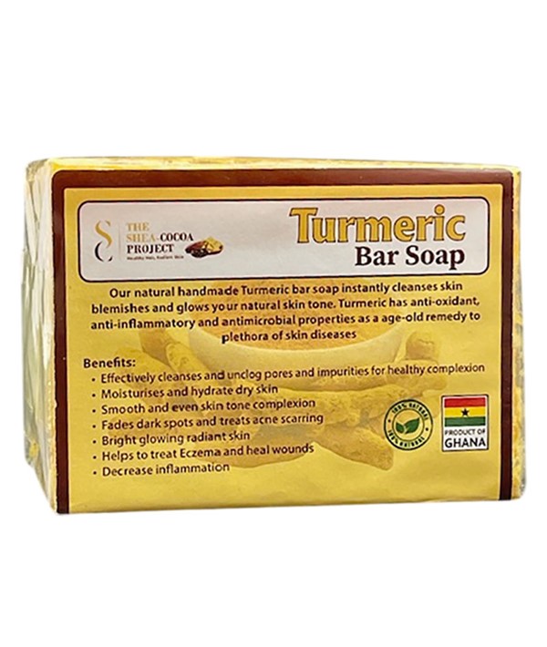 Turmeric Bar Soap | The Shea Cocoa Project | Pak Cosmetic