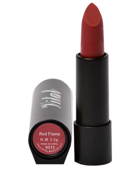 Matte Lipstick Red Flame | Vital Makeup | Pak Cosmetic Cen