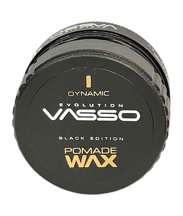 Vasso Black Edition Pomade Wax | Vasso Hair Styling Range