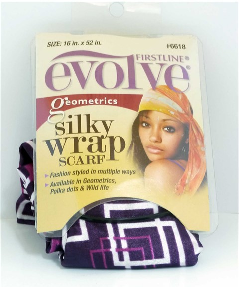 Evolve Geometrics Silky Wrap Scarf | Evolve | FirstLine Ma