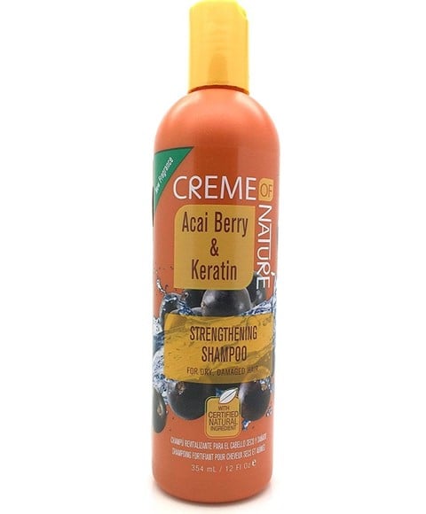 Acai Berry And Keratin Strengthening Shampoo | Certified Natural ...