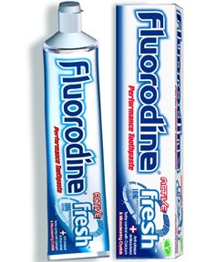 Fluorodine Fresh Active Toothpaste with Microcleaning Crys