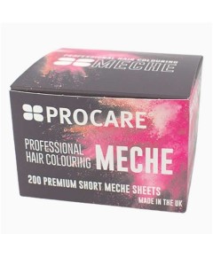 Premium Hair Colouring Short Meche 200 Sheets | Buy Procar
